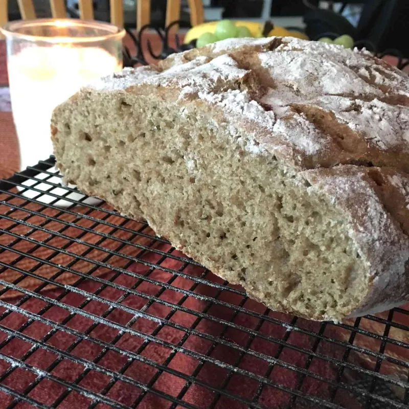 Dutch Oven Caraway Rye Bread Recipe