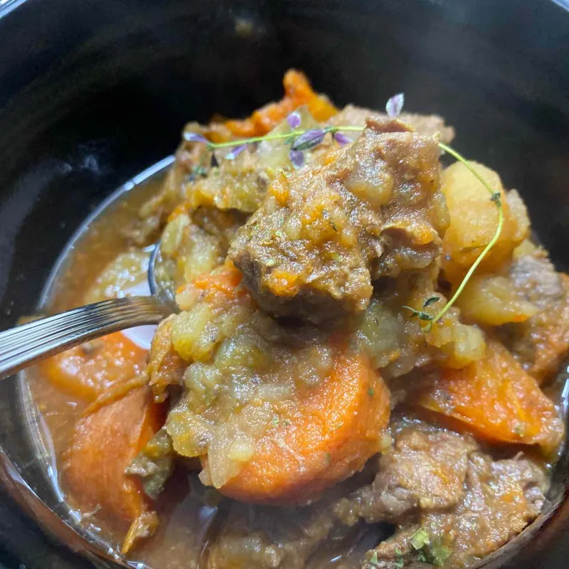 Instant Pot Beef Stew with Frozen Meat Recipe