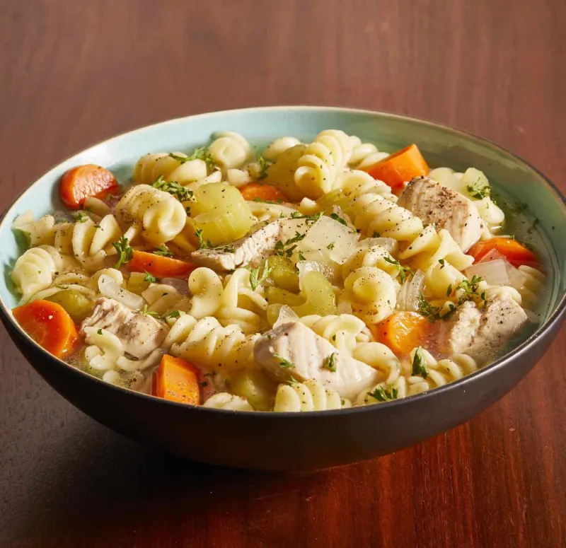 Chicken Rotini Soup Recipe