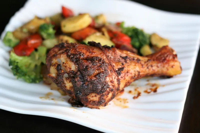 Crispy Baked Chicken Legs Recipe