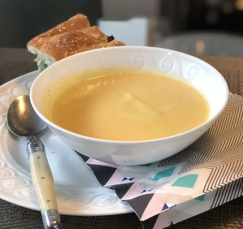 Japanese Sweet Potato and Parsnip Soup Recipe