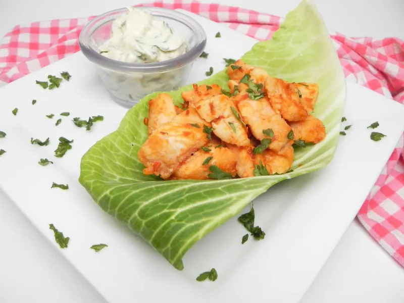Fish Taco Cabbage Wraps Recipe