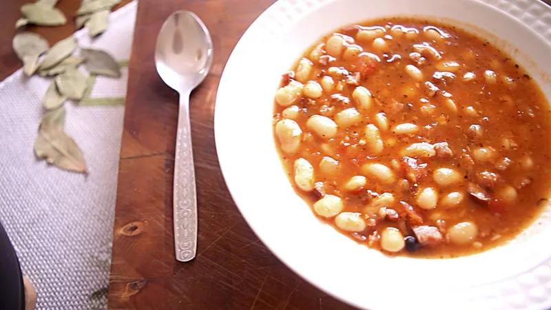 Polish Bean and Sausage Stew Recipe