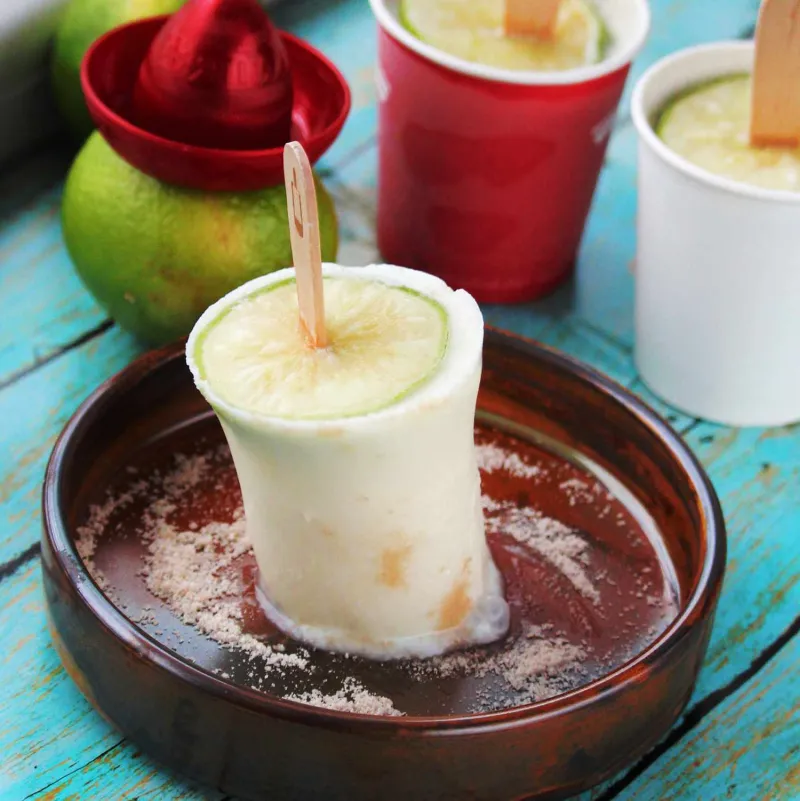Cinco De Mayo Margarita Ice Pops Recipe