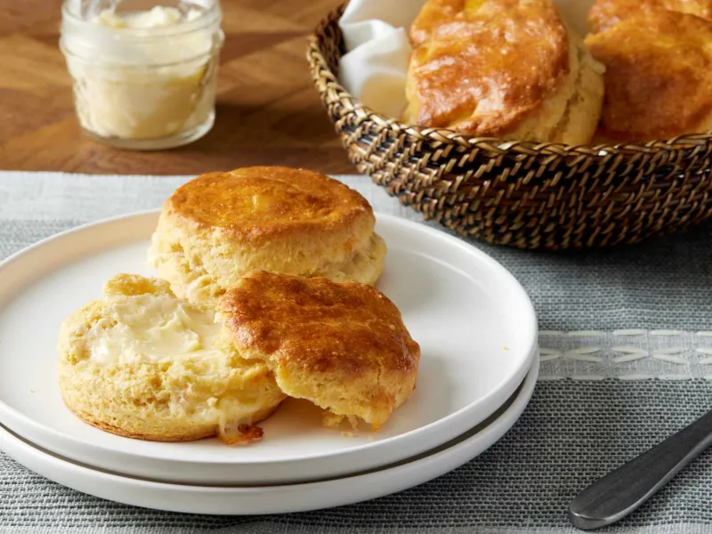 Pepper Jack Cornbread Biscuits Recipe