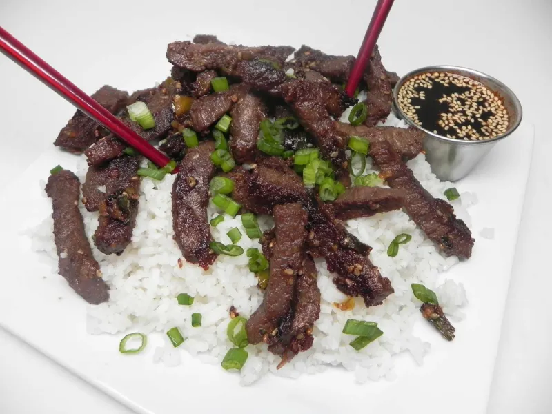 Beef Bulgogi with Dipping Sauce Recipe