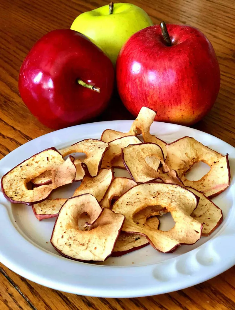 Air Fryer Tajin Apple Chips Recipe