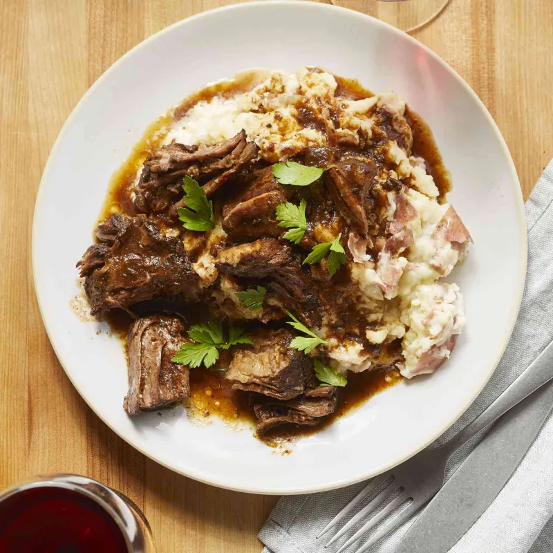 Slow Cooker Au Jus Pot Roast Recipe