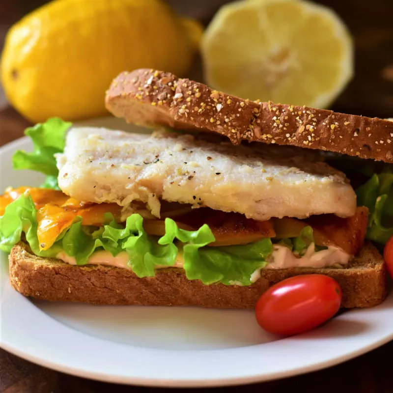 Baked Fish Sandwiches Recipe
