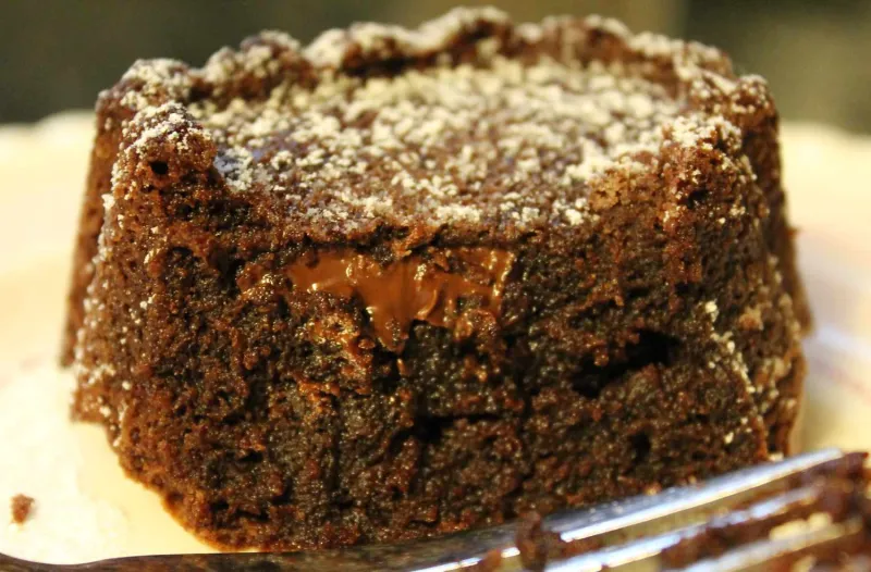 Little French Fudge Cakes Recipe