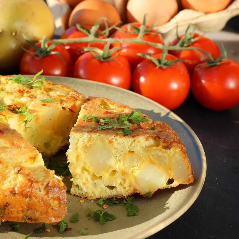 Air Fryer Spanish Tortilla Recipe