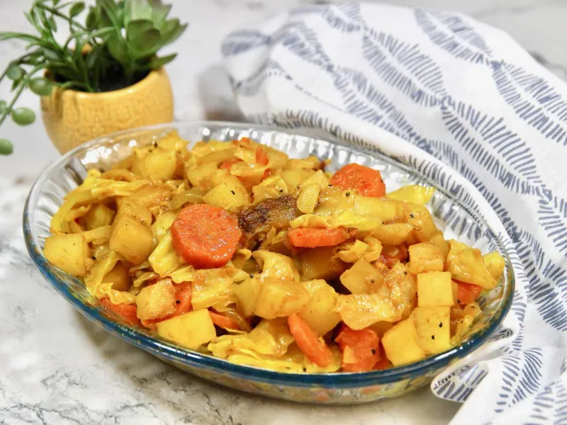 Atakilt Wat (Ethiopian Cabbage and Potatoes) Recipe